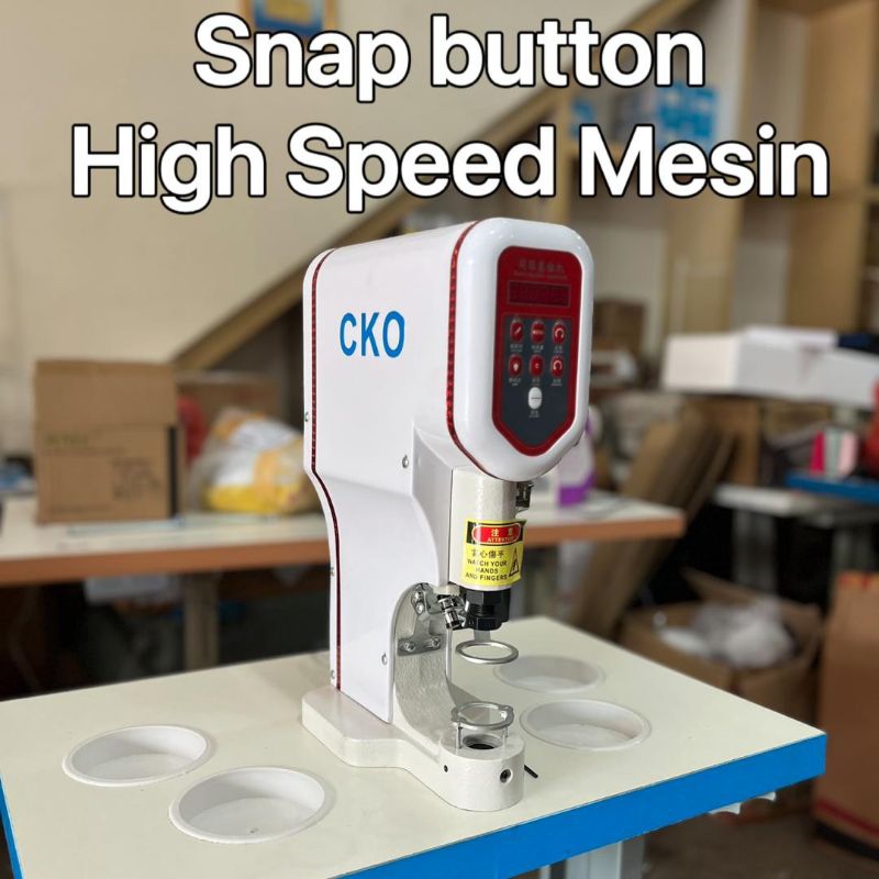 Mesin Snap button Industri / Mesin Penebuk Lubang / Mesin Butang Melayu ...