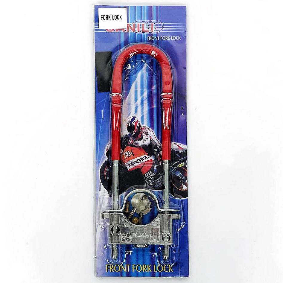 FORK LOCK MOTORCYCLES U SHAPE WITH SPECIAL KEY HIGH QUALITY U LOCK ...