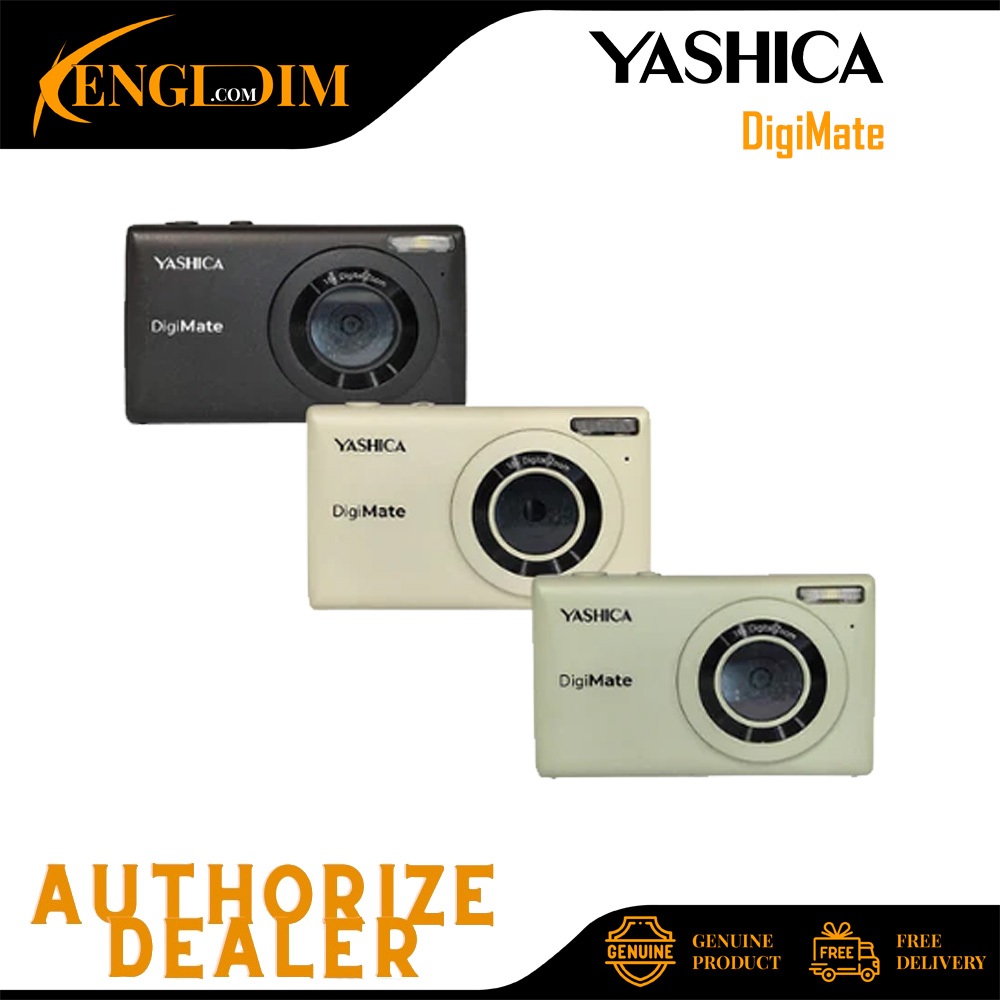 YASHICA DigiMate Compact Digital Camera | Shopee Malaysia