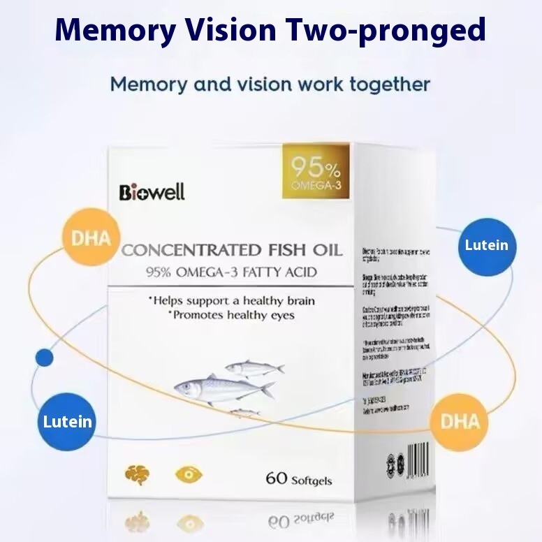 Biowell小金星95%高纯度Omega-3记忆60粒/盒高含量DHA鱼油Biowell Venus 95% | Shopee Malaysia