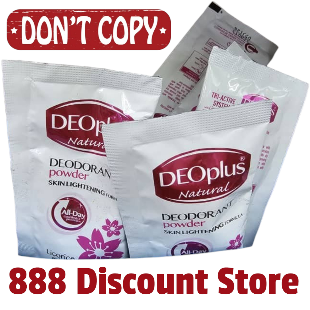 DEOplus Pink - Deodorant Lightening Tawas Powder w/ Licorice Extract ...