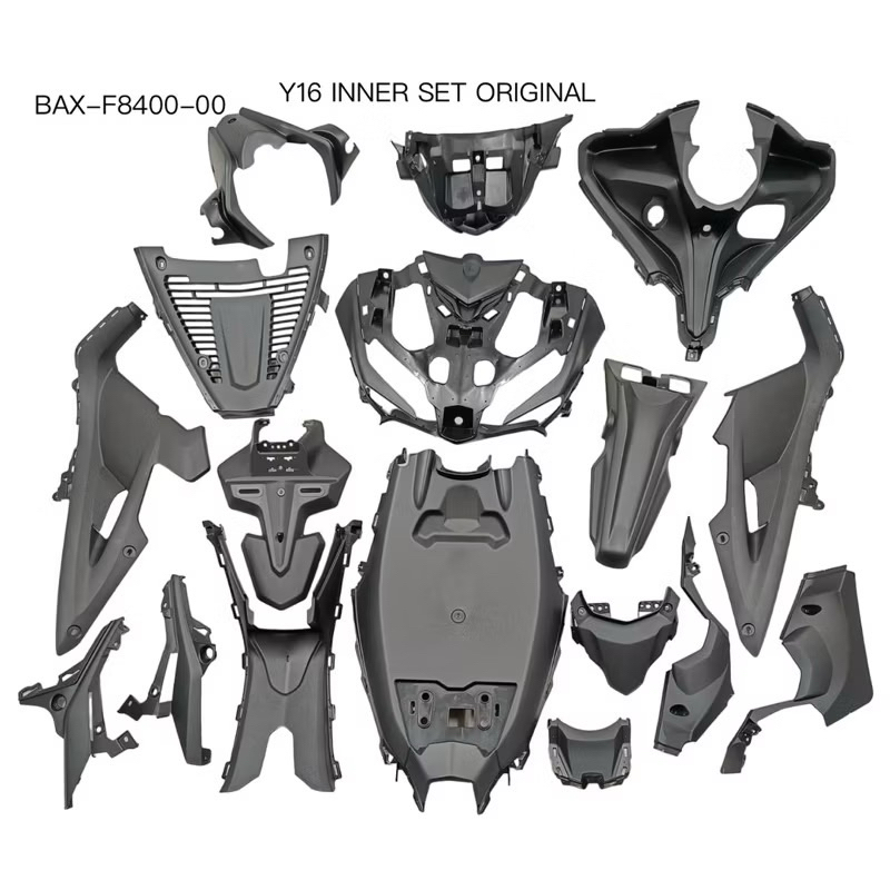 YAMAHA Y16 Y16ZR BODY INNER COVER SET ORIGINAL YAMAHA BAX-F8400-00 Y16 ...