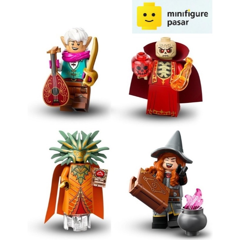 Lego Collectible Minifigures Dungeons & Dragons 71047 - Elf Bard The ...