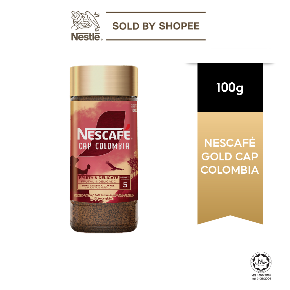 NESCAFE Gold Origins Cap Colombia Jar 100g (Halal) | Shopee Malaysia