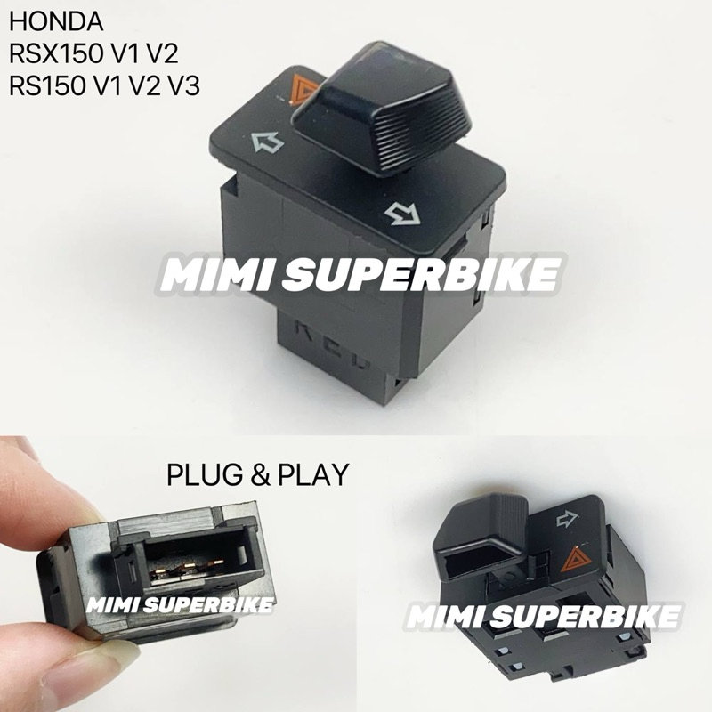 (PLUG & PLAY) HONDA RS150 RS RS150R V1 V2 V3 RSX RSX150 DOUBLE SIGNAL ...