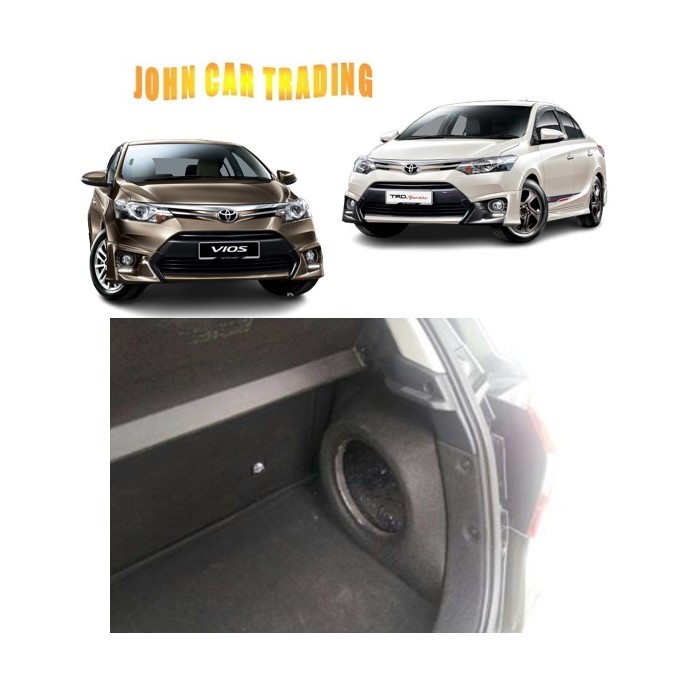 Toyota Vios NCP150 2013 2014 2015 12'' Rear Side Woofer Box Vios ...
