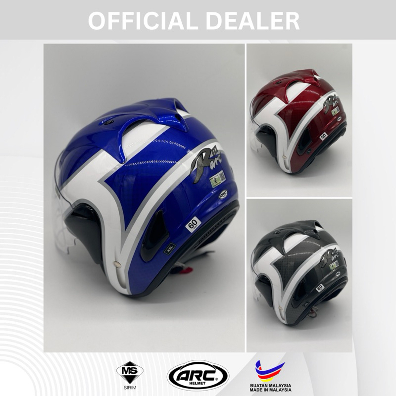 ARC Ritz SpeedX Helmet Original | Shopee Malaysia