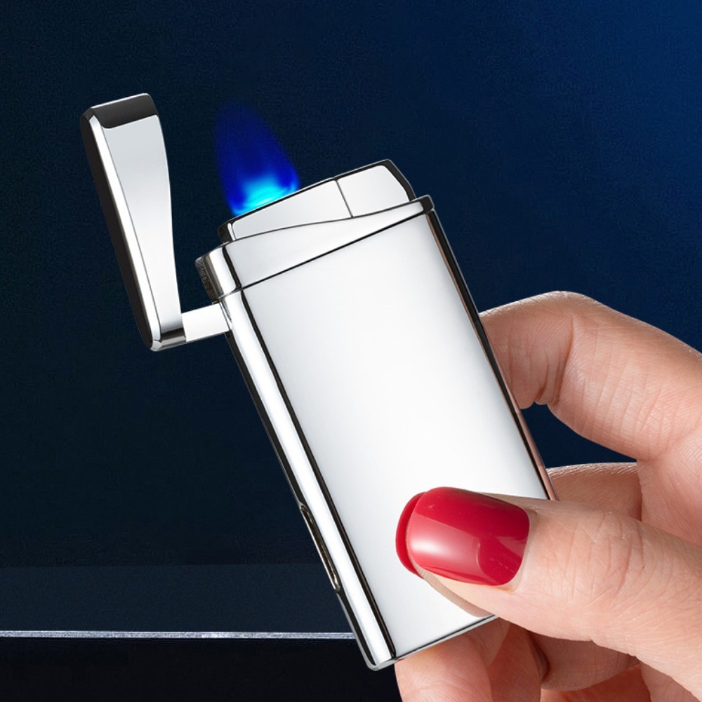 Flat Jet and Soft Elegant lighter Butane Gas Slim Lighter | Shopee Malaysia