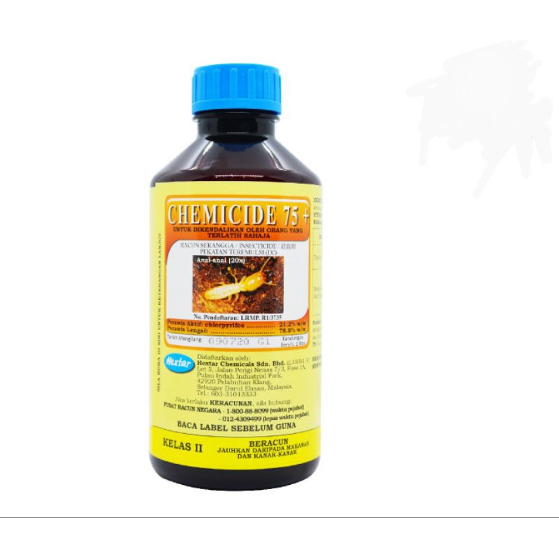 1L Hextar Termites Chemicide 75+ Chlorpyrifos 21.2% Racun Serangga ...