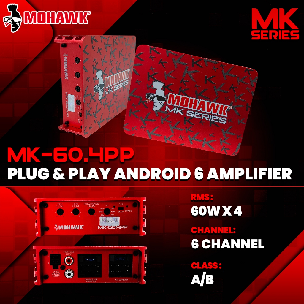 Mohawk MK-60.4PP Amplifier DSP | Shopee Malaysia