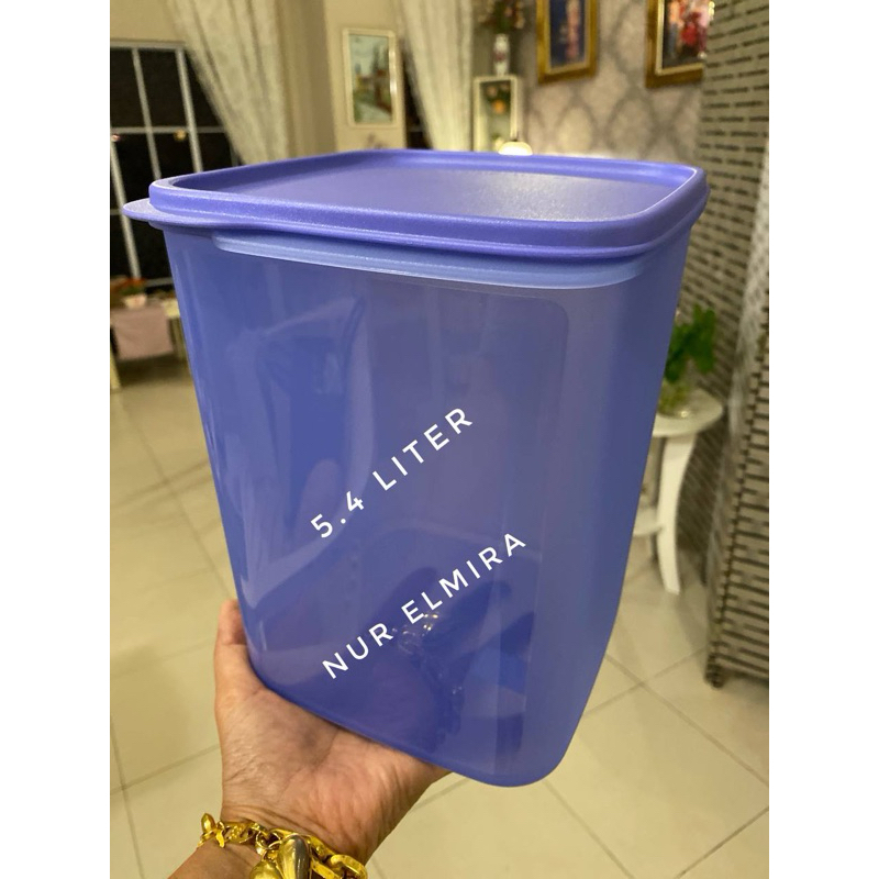tupperware smart saver square size 5.4 liter(1 pcs) | Shopee Malaysia