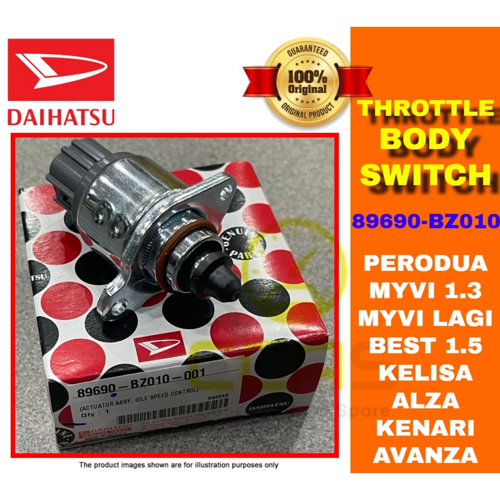 Daihatsu Throttle Body Switch Sensor Myvi Lagi Best 1.3 1.5 Alza Kenari ...
