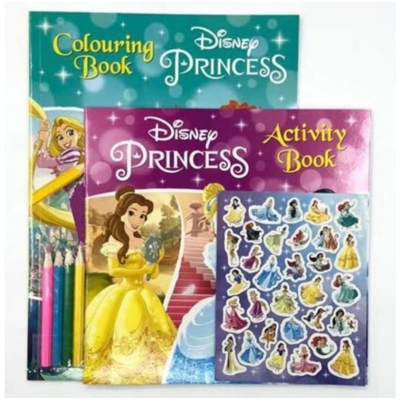 Disney Princess：Activity Pack | Shopee Malaysia