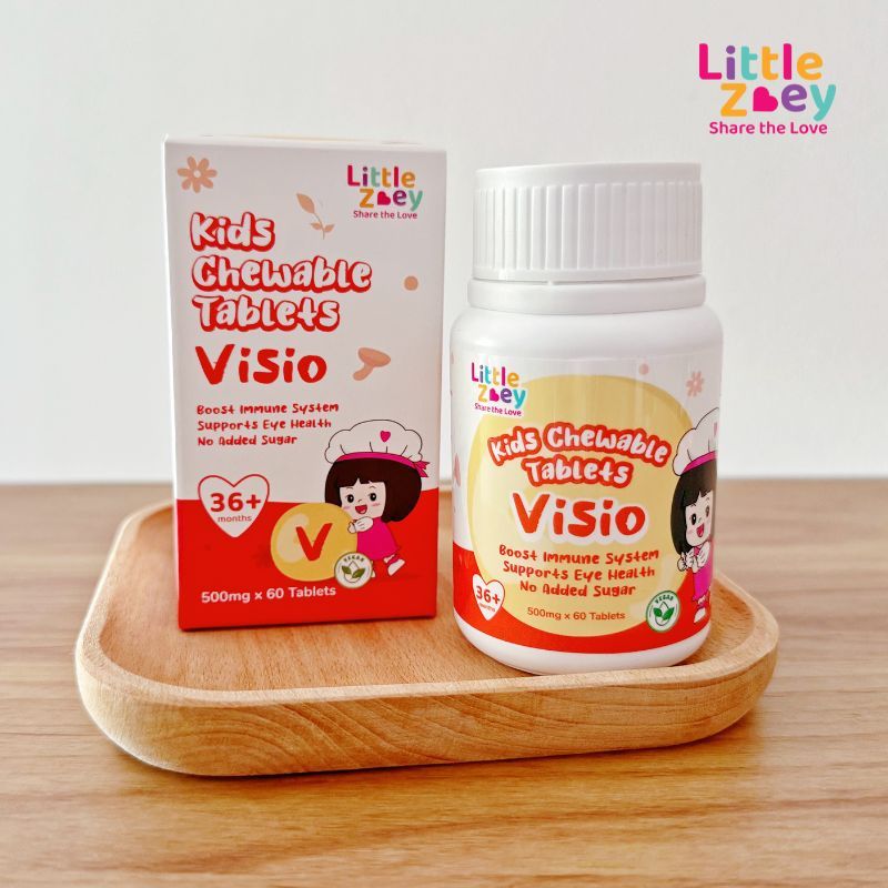 【Zoey Homemade】Kids Chewable Tablets 儿童营养品– Visio 护眼宝(60 tablets ...