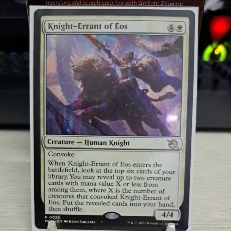 MTG Knight-Errant of Eos (MOM)(Rare) | Shopee Malaysia