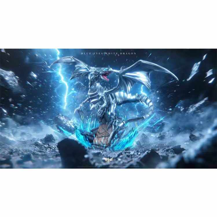 Sacred Wing Studio - Blue Eyes White Dragon Yu-Gi-Oh! Resin Statue GK ...