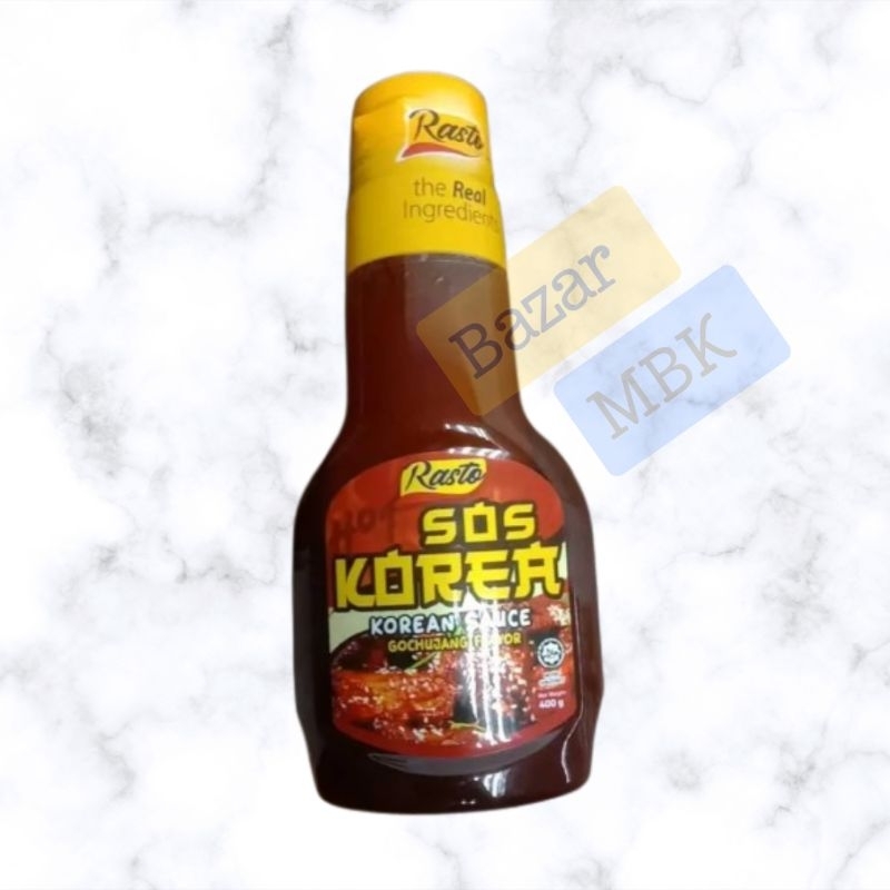 Hot Korean Sauce Gochujang flavour Sos Korea Rasto 400g perisa Gochujang HALAL The Real ...