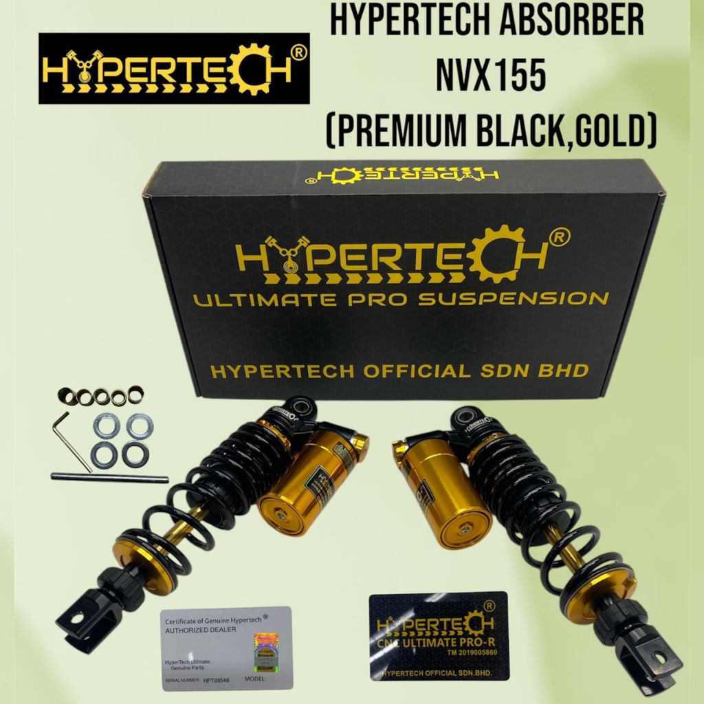 HYPERTECH ABSORBER NVX155 V1/V2 285MM ADJUSTABLE MODEL ULTIMATE PRO 100 ...