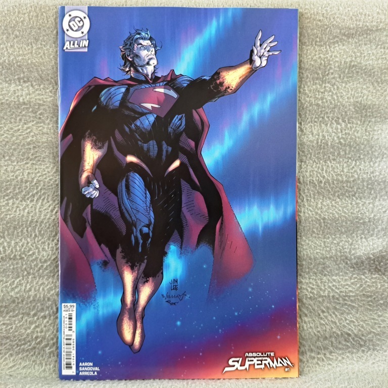 Absolute Superman #1 Jim Lee Variant (DC Comics) Jason Aaron, Rafa ...