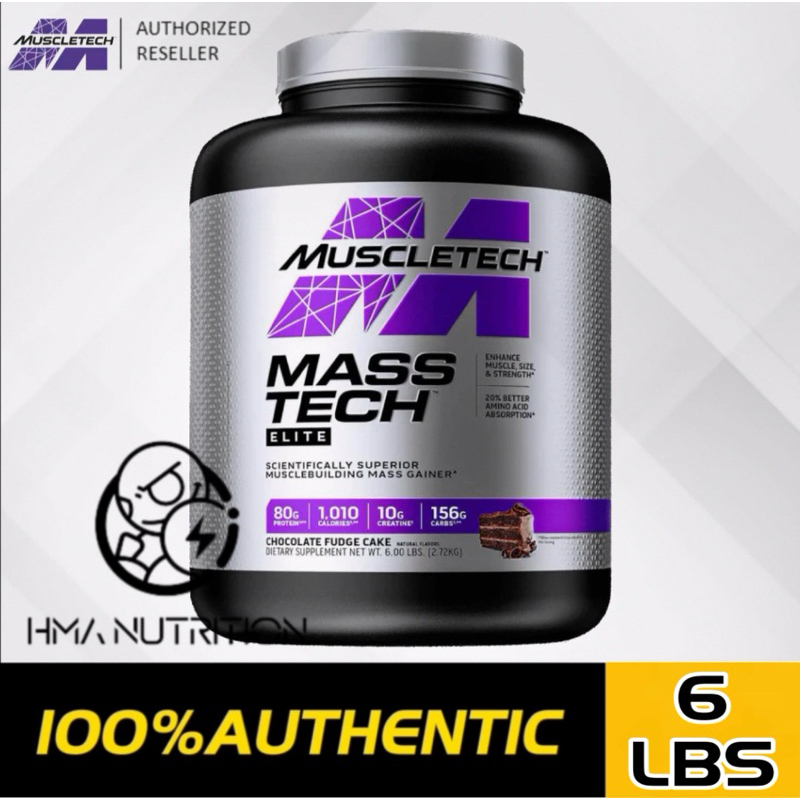 MuscleTech Mass Tech Elite (6lbs.) Muscletech Mass,Masstech Elite ...