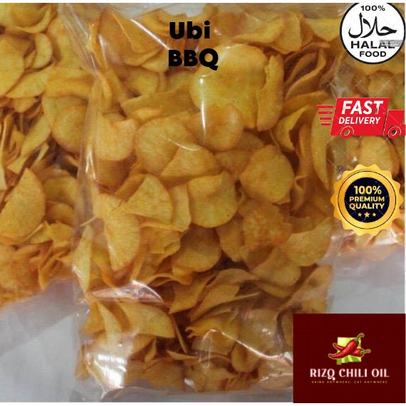 Kerepek Ubi Kari BBQ 500g, 1kg | Shopee Malaysia