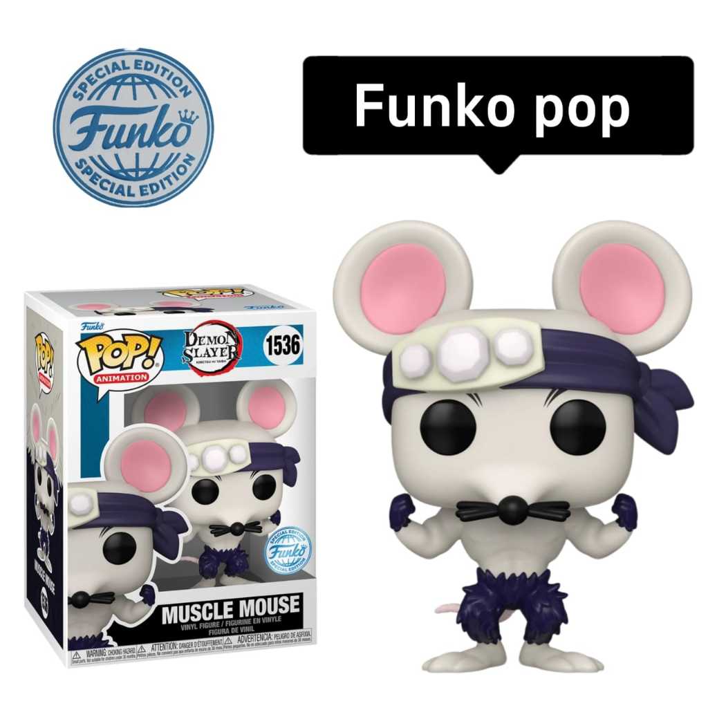 Original Funko Pop! Animation Demon Slayer 1536 Muscle Mouse Special ...