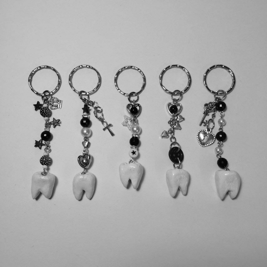 MINTY CUTS Tooth fairy keychains II Handmade clay charm | Shopee Malaysia