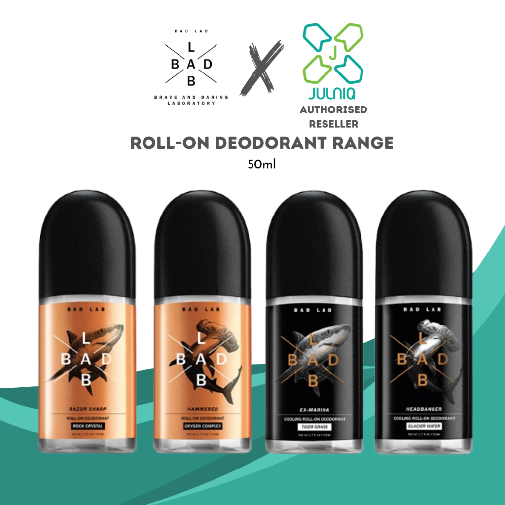 BAD LAB Roll-On Deodorant ALL RANGE With Fluidipure™ 8G - 50ml | Shopee ...