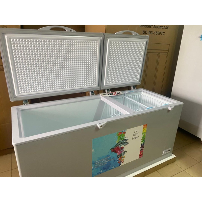 SUPER CRAZY DEAL (NEW) Double Door Freezer 600L SOLID COOL SBD-600 ...