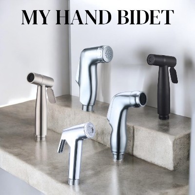 SUS304 STAINLESS STEEL HAND BIDET FOR TOILET BATHROOM HAND SPRAY ONLY ...