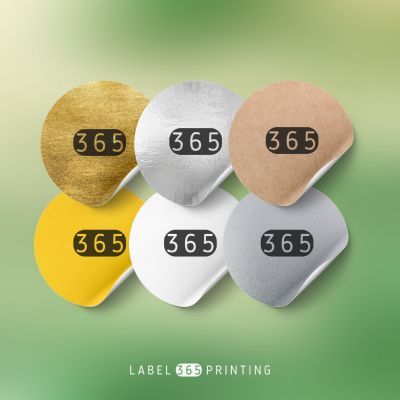 [CUSTOM] Sticker Label GOLD,SILVER /TRANSPARENT SPECIAL MATERIAL A3 ...