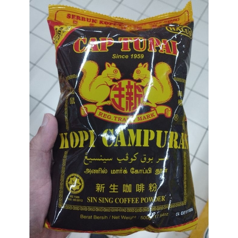 serbuk kopi cap tupai | sin sing coffee powder | Shopee Malaysia