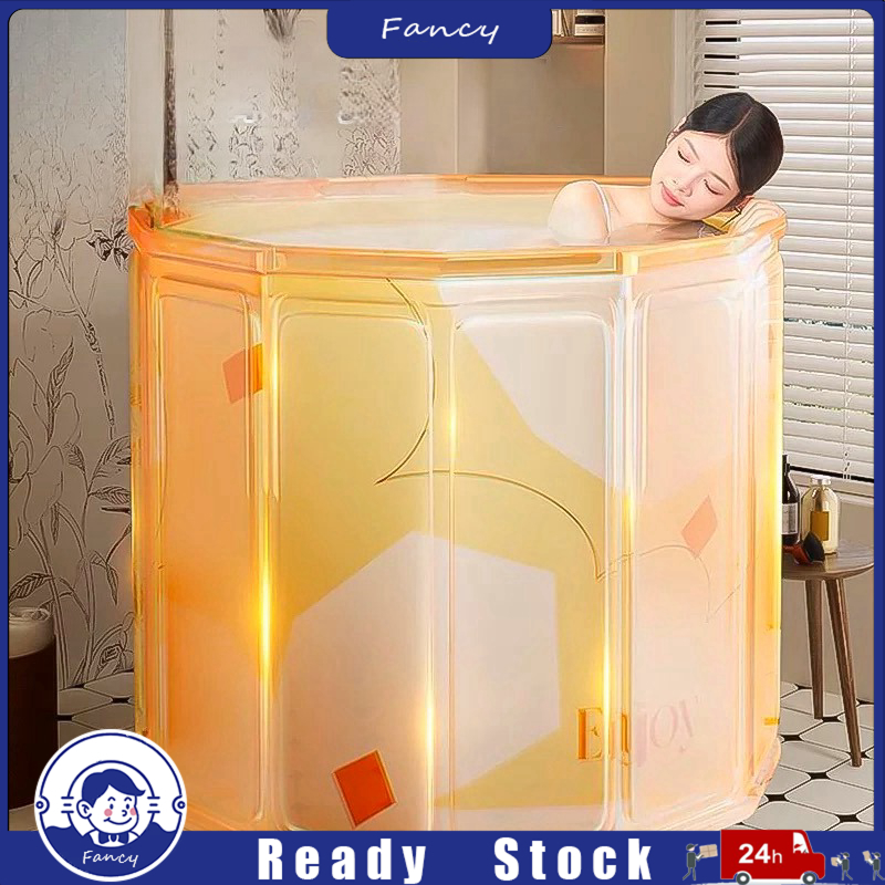 Bath Barrel Tab Mandi Portable Bath Tub Foldable Baby Bath Tub Besen ...