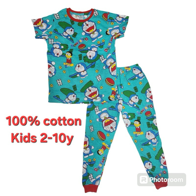 pyjamas DORAEMON unisex | Shopee Malaysia