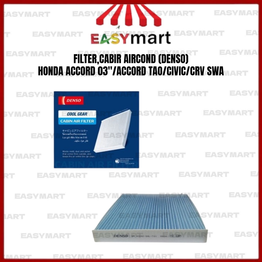 80292-SNL-T01 Air Filter Aircond Cabin Aircond Filter Penapis Udara ...