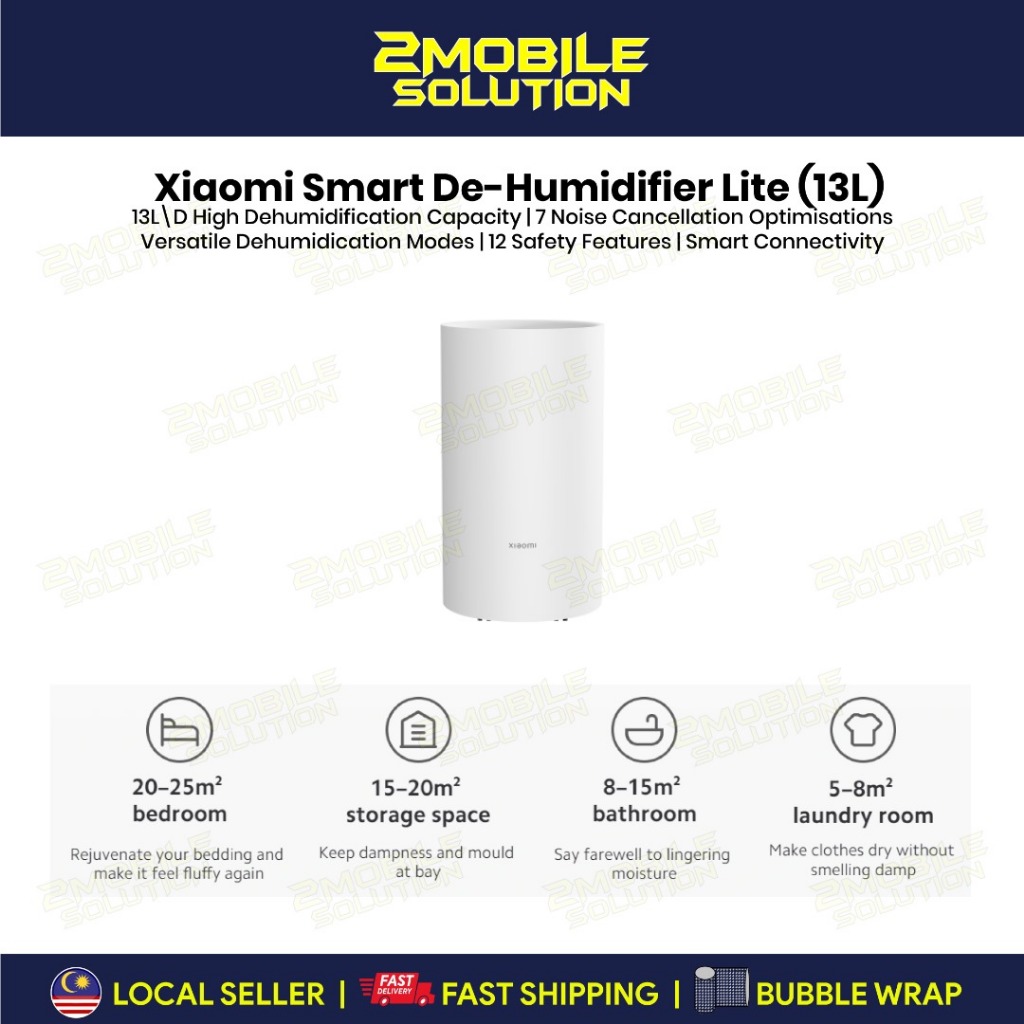 Xiaomi Smart De-humidifier Lite 13L DM-CS13BFA5B | Original Xiaomi ...