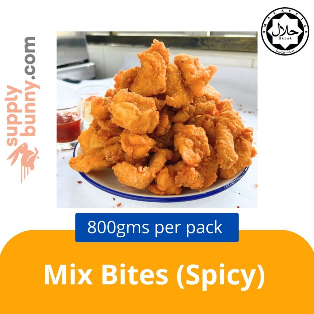 Mix Bites (Spicy) 800gms/pack (16 packs per carton) | Shopee Malaysia