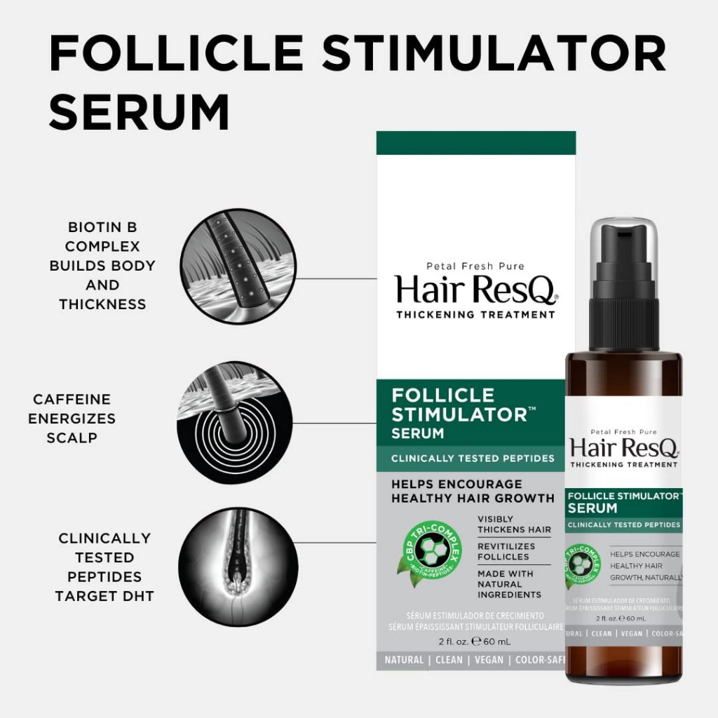 Hair ResQ, Follicle Stimulator Serum Thickening Treatment 2 fl oz (60 ...