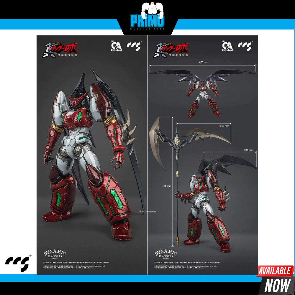 CCS Toys - Shin Getter 1 - Stars Slasher Ver. - Diecast Action Figure ...