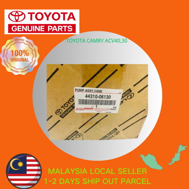 Toyota Camry Acv40,30 Original New Power Steering Pump Assy Parts No ...