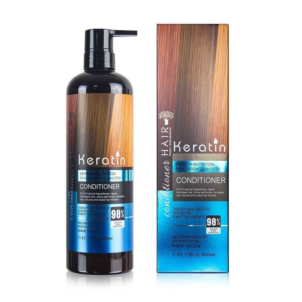 Keratin Smooth Condtioner 900ml / Keratin Hair Conditioner Deep Repair ...