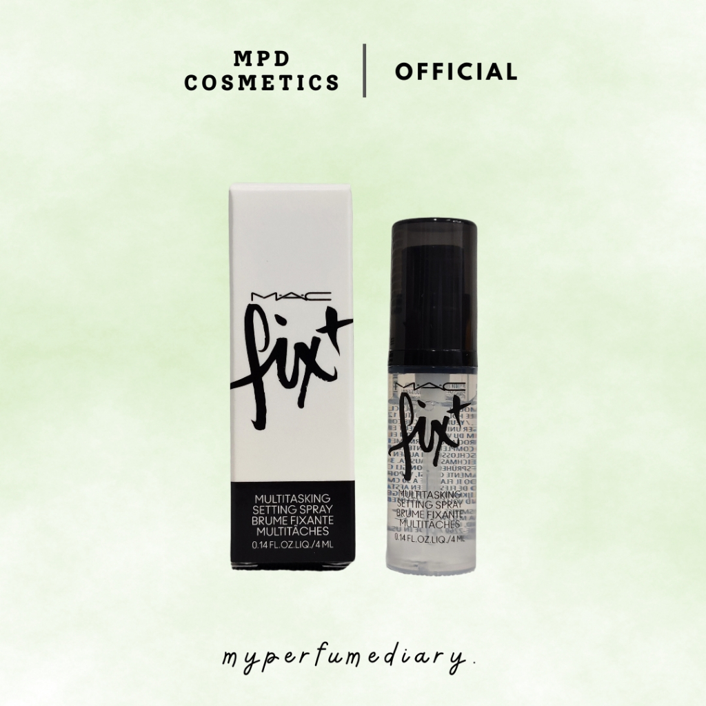 MAC Fix+ Multitasking Setting Spray Alcohol Free 4ml Mini Size | Shopee ...