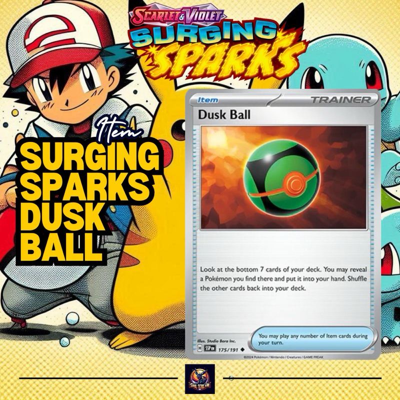 Pokemon TCG Dusk Ball 175/191 Surging Sparks | Shopee Malaysia