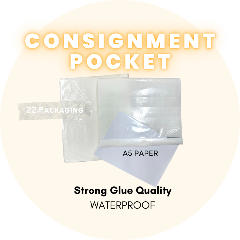 A5 Airway Bill Pocket Consignment Note Whole Glue Address Pocket ...