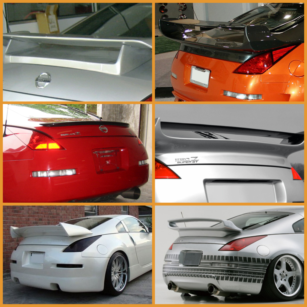 Nissan 350Z 350 Z Fairlady Z Z33 2006 '06 Rear Spoiler - ( Nismo ...