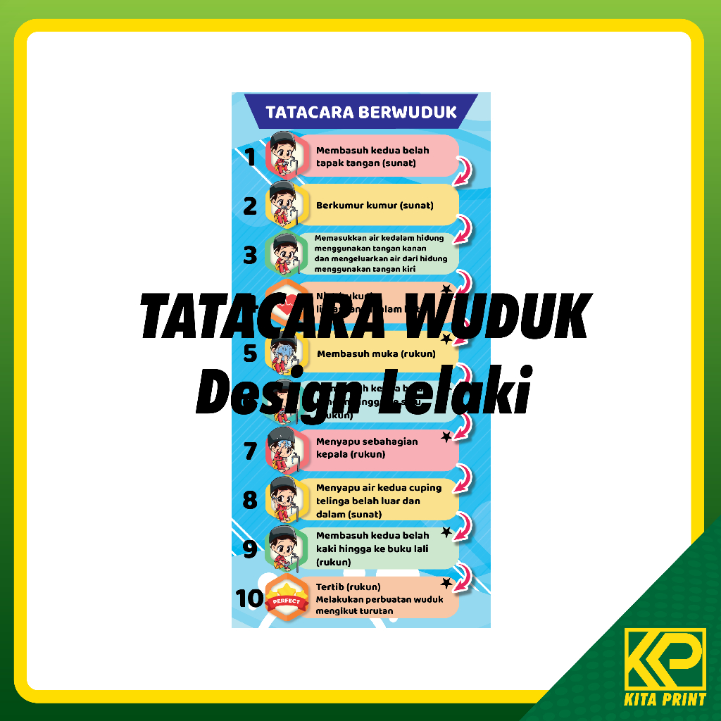 Sticker wuduk waterproof | Shopee Malaysia