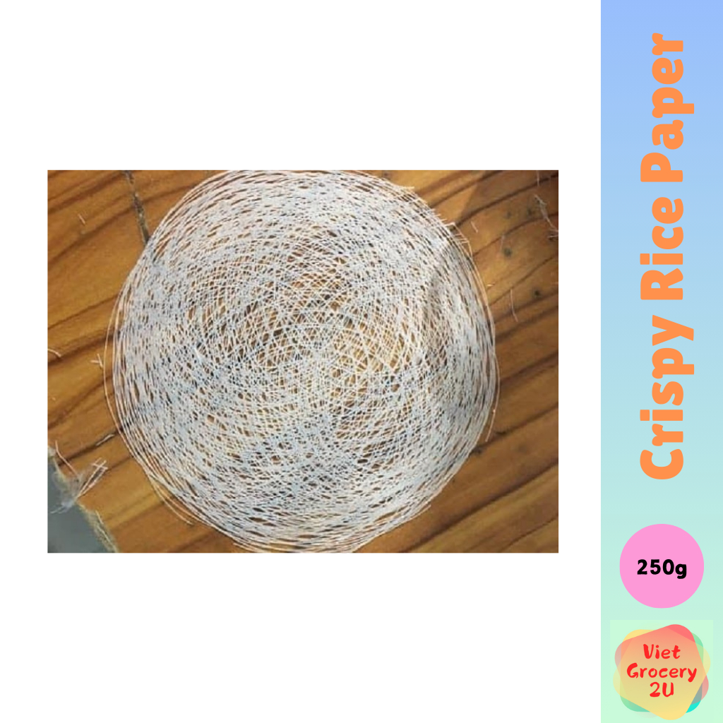 Kulit Popia Rangup Goreng Bersarang 250g/Net rice Paper Crispy Fried ...