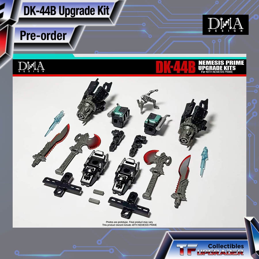 [Jan 2025] DNA Design DK-44B Upgrade Kit for SS-EX ROTB Nemesis Prime ...