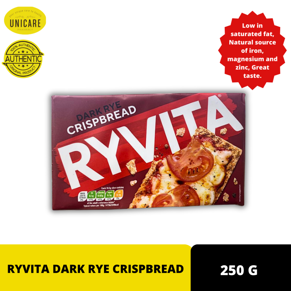 RYVITA DARK RYE CRISPBREAD 250G | Shopee Malaysia