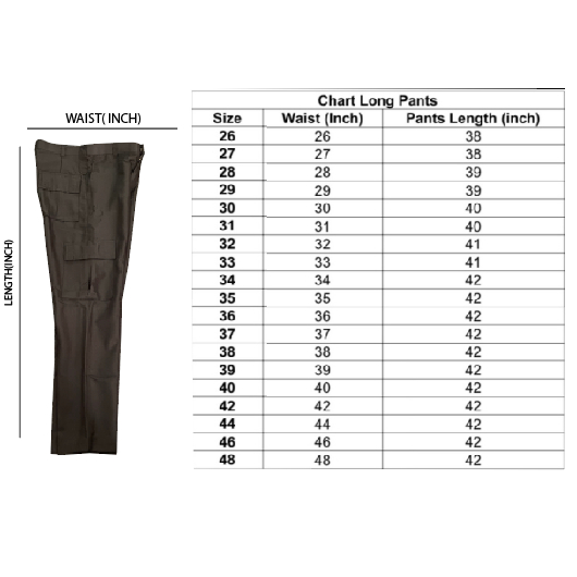 Cargo Pants / Seluar Kerja/SECURITY PANTS 6 POCKETS | Shopee Malaysia